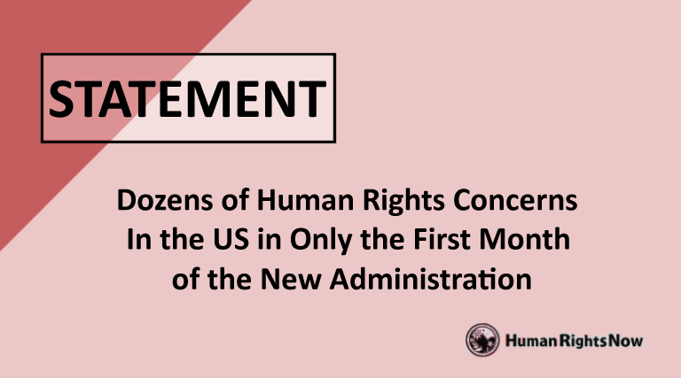 [Statement] Statement Expressing Great Concern over the Acts and ...